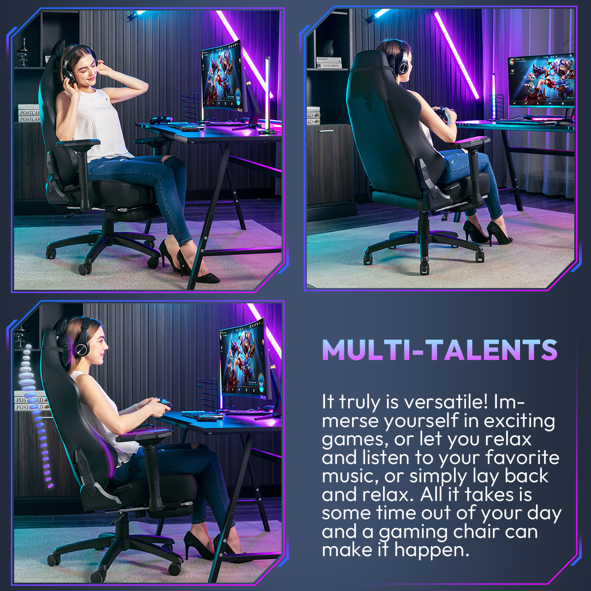 PU Leather Gaming Chair: Experience Comfort with Dowinx LS-66PDZ Luxury Model! – dowinx-gaming ...